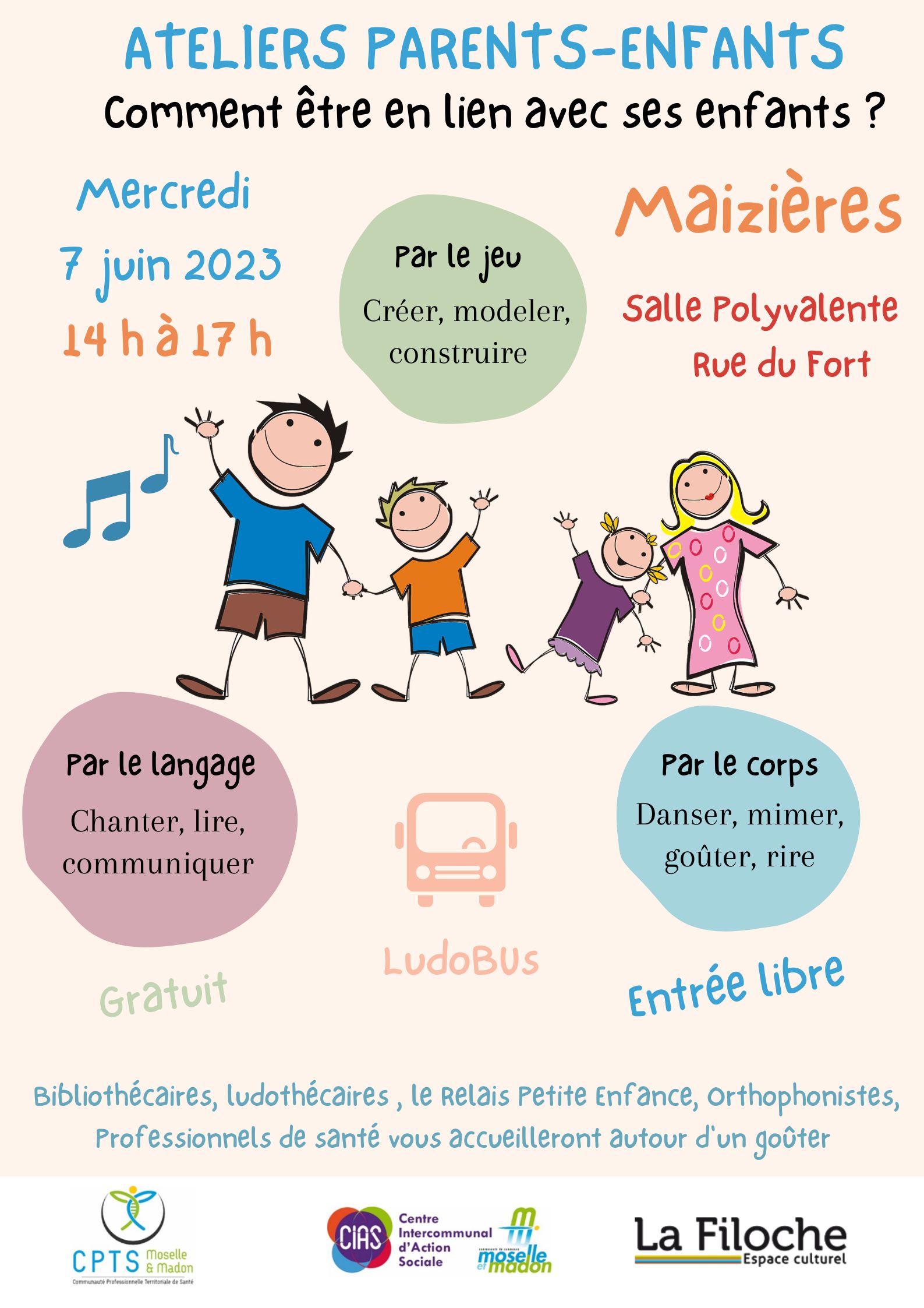 Ateliers Parents / Enfants – MSP du Chaubourot